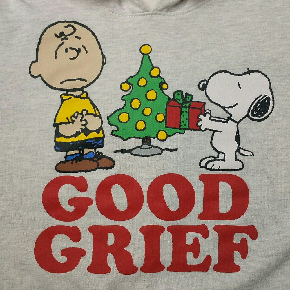 Good Grief Charlie Brown & Snoopy Sweatshirt Xxl - Gem